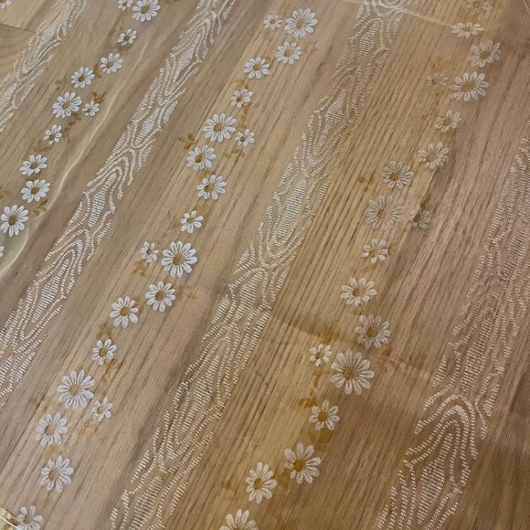 Accents | Vintage Pair Of Sheer Daisy Curtains | Poshmark